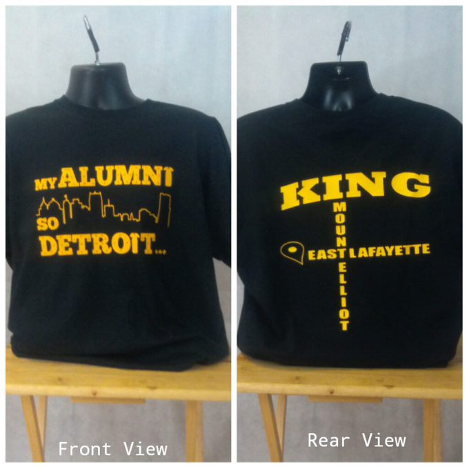 MARTIN LUTHER KING T-Shirt (Streets) – The Alumni Brand – Detroit